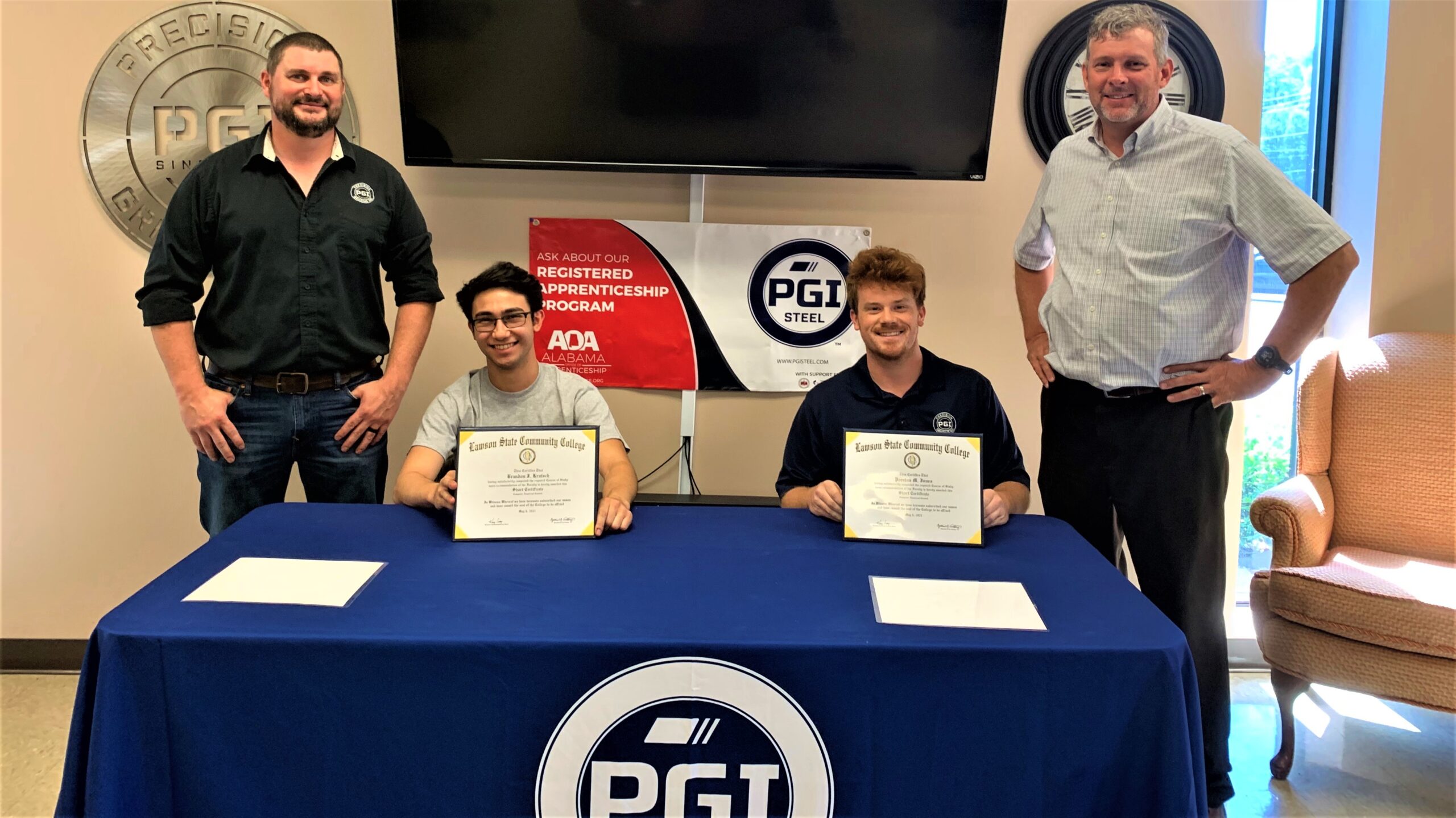 PGI STEEL APPRENTICES RECEIVE CERTIFICATES IN COMPUTER NUMERICAL ...