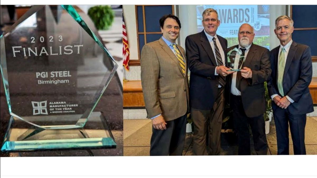2023 Alabama Manufacturer of the Year Finalist - PGI Steel